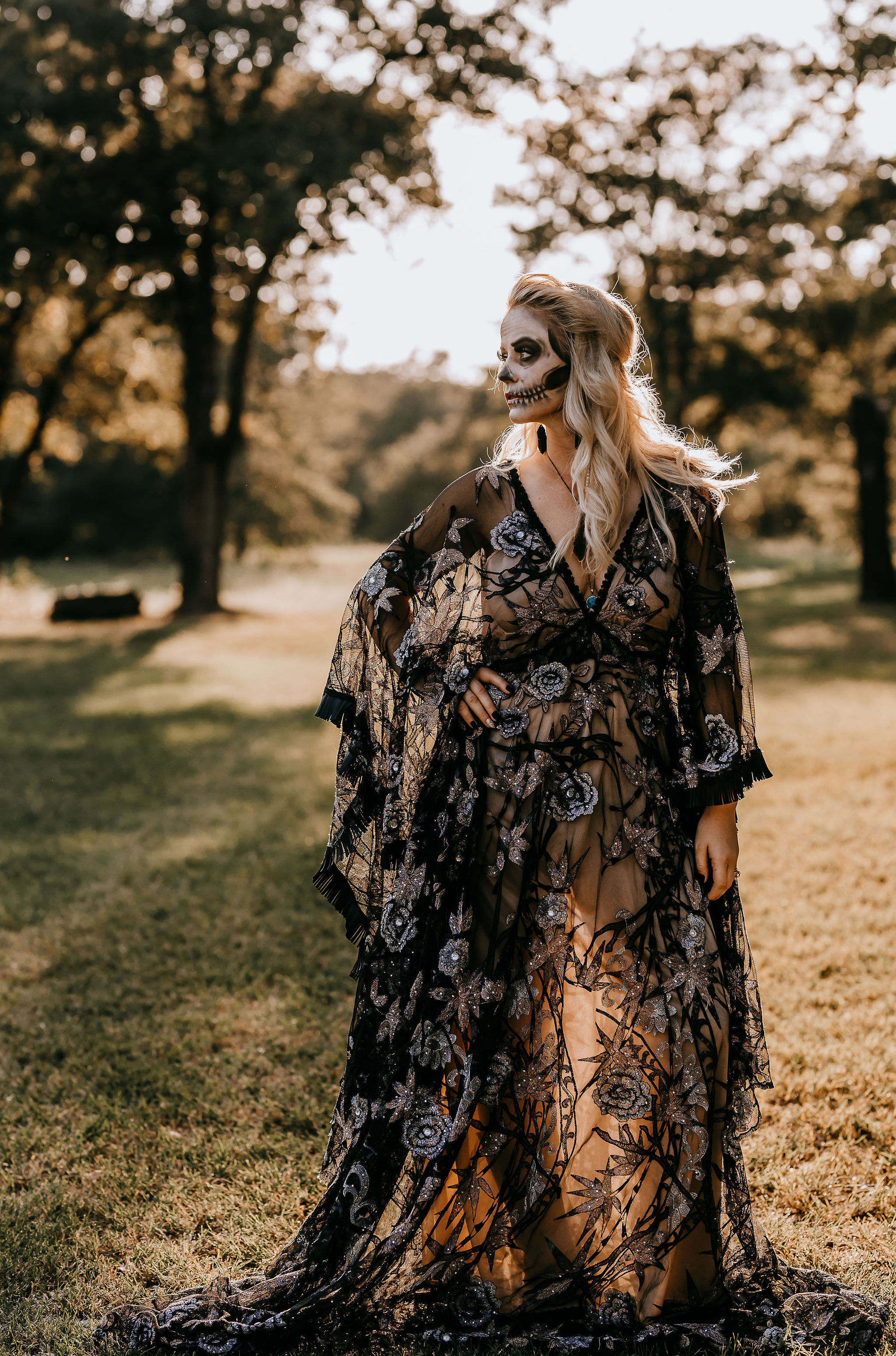 Halloween Inspired Styled Shoot | Unforgiven - westernweddingmagazine.com